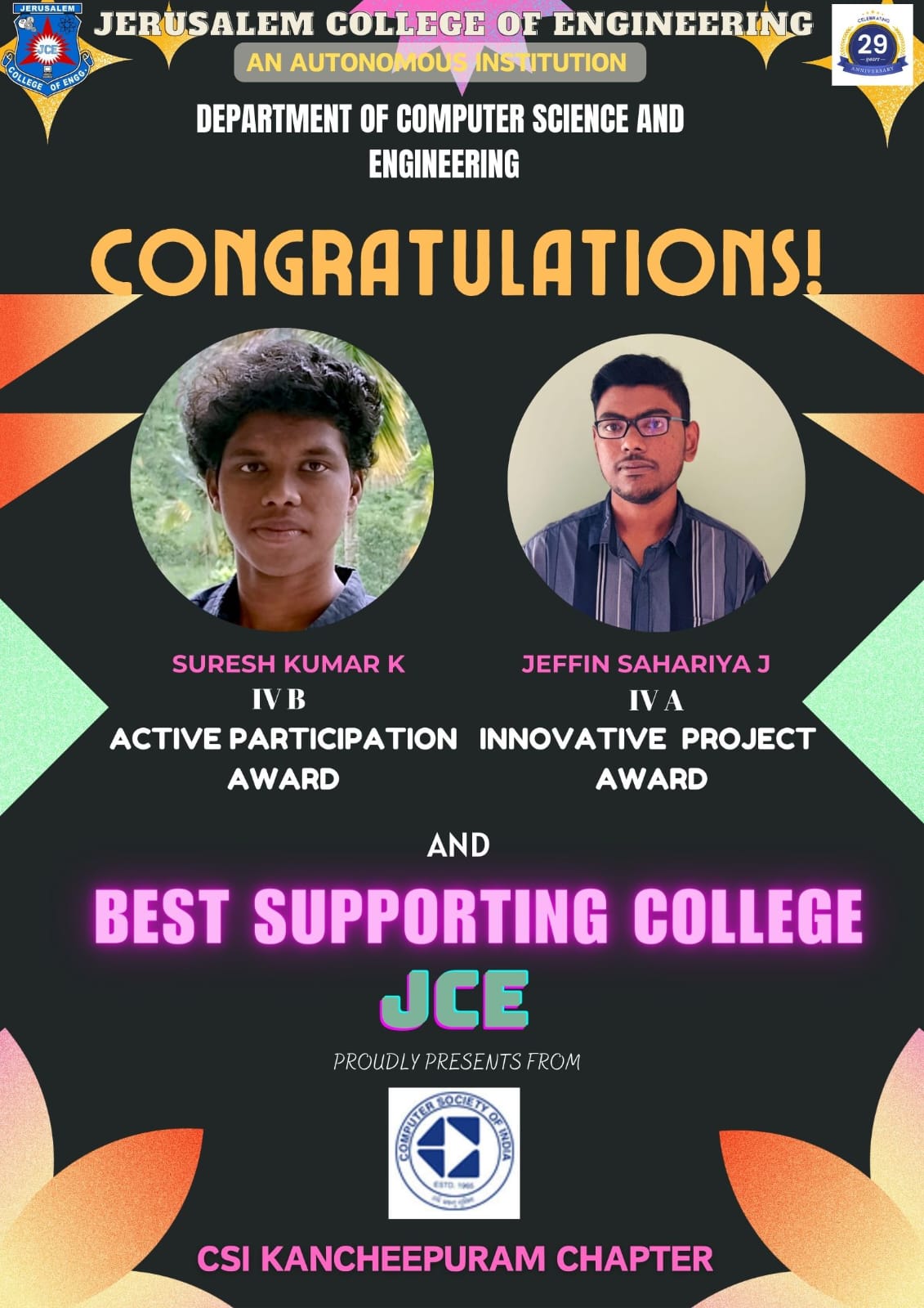 Jerusalem College of Engineering - Best Engineering Colleges In Tamilnadu