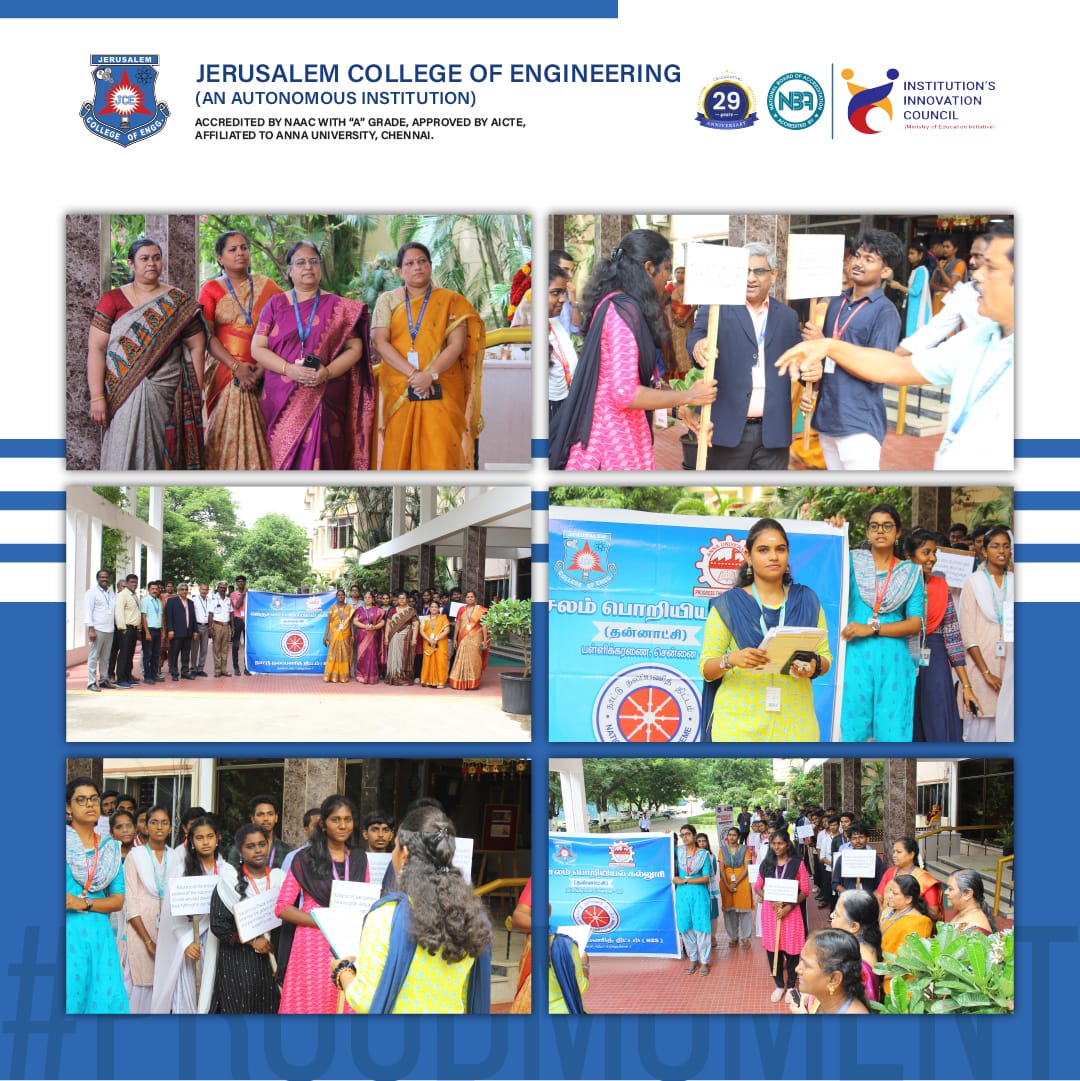 Jerusalem College of Engineering - Best Engineering Colleges In Tamilnadu